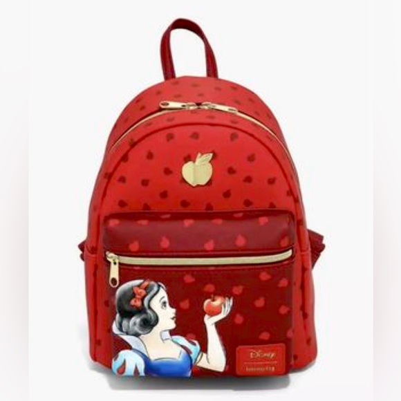Loungefly | Bags | Loungefly Snowhite Red Backpack New Without Tags ...
